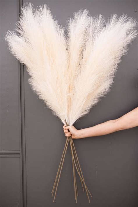 Pampas Grass Faux Artificial By Luxe B Pampas Etsy Pampas Grass Decor Pampas Grass Pampas