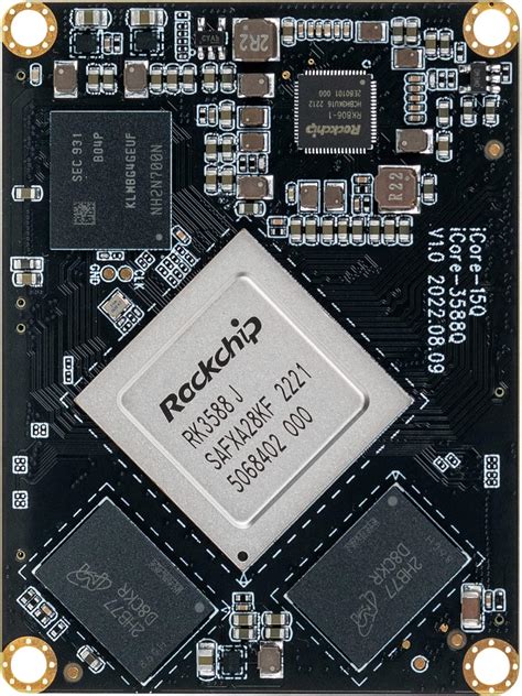 Icore 3588jq 8k Industrial Ai Core Board Rockchip Rk3588j