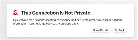 Connecting To Websites With Self Signed Certificates