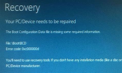 Quick Method To Fix File Boot BCD Missing Error Minute Fix For Missing Bcd