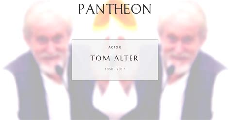 Tom Alter Biography Pantheon