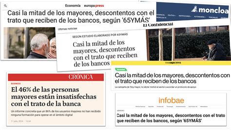 El Estudio 65YMÁS Mayores y banca en los medios