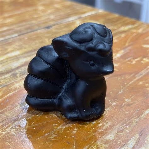 Black Obsidian Vulpix Pokemon Crystals By Sisters