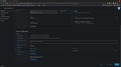 private registry mirrors in yaml don t render in rke2 k3s cluster