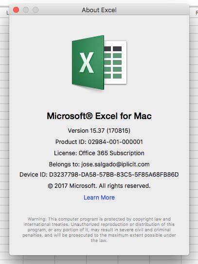 Excel Add In Is Missing On The Office Store Mac · Issue 709