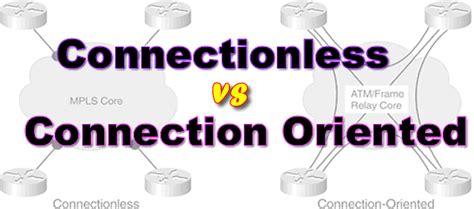 all round experts difference between connection less and connection oriented services