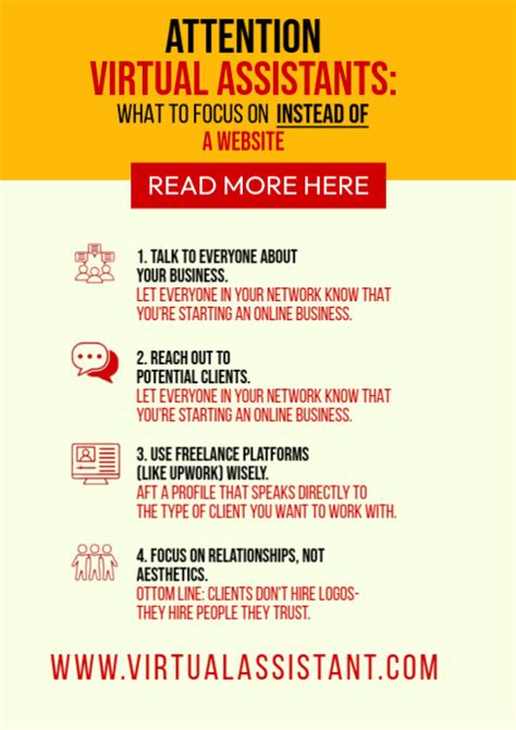 Copy Of Virtual Assistant Offer Postermywall