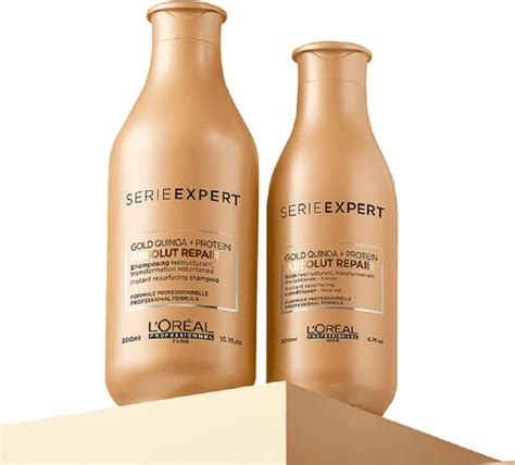 Shampoo Loreal Absolut Repair Gold Quinoa 300ml