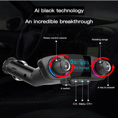 Wireless Bluetooth Car Kit Fm Transmitter Mp3 Usb Grandado