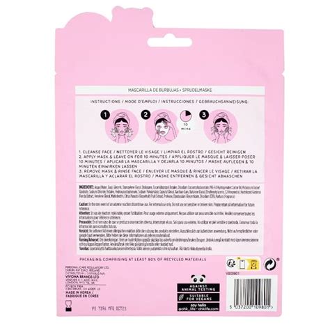 Bubble Sheet Mask Ohklife