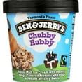 Ben And Jerrys Chubby Hubby Vanilla Malt Ice Cream With Peanutty Fudge