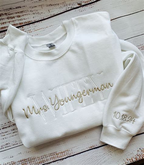 Wifey Sweatshirt Wife Sweatshirt Future Mrs Sweatshirt Wedding T