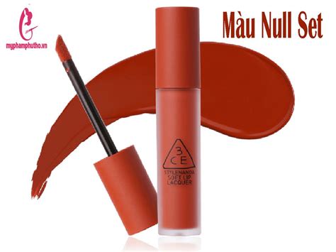 Son Kem Lì 3ce Soft Lip Lacquer Full Bảng Màu Myphamphutho Vn