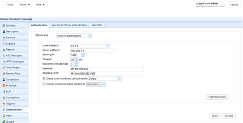 Setting Authentication Preferences