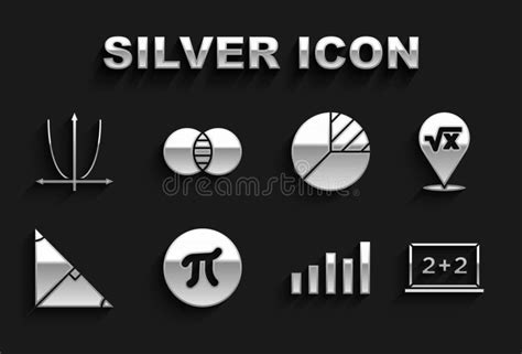 Set Pi Symbol Square Root Of X Glyph Chalkboard Graph Schedule Chart Diagram Angle