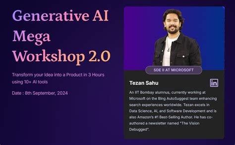 Bammidi Govinda Rao On Linkedin Genaimegaworkshop Ai Nxtwave Ccbp