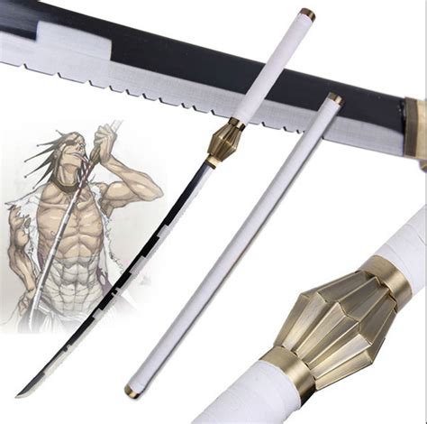 Bleach Katana Of Kenpachi Nozarashi Metal Anime Swords