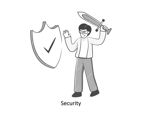 Premium Vector Security Flat Style Design Vector Illustration Stock Illustration