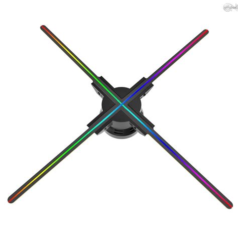 F60 3D Hologram Projector Advertising Display Fan Wall Mounted Player