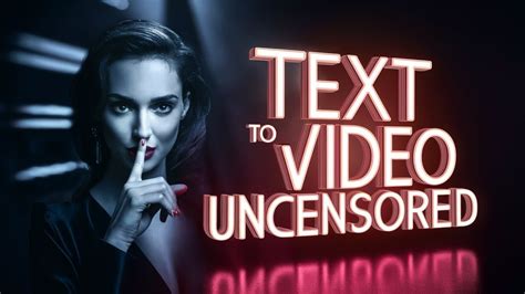UNCENSORED AI Video Generation Text To Photo UNLIMITED Make Forbidden Content YouTube