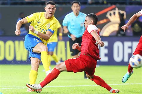 Ronaldo Tells Ref To Overturn Penalty He Won In Afc Match Taipei Times