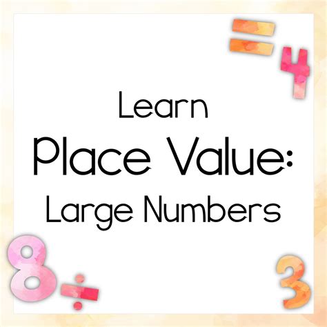 Place Value Of Large Numbers Digital Math Games