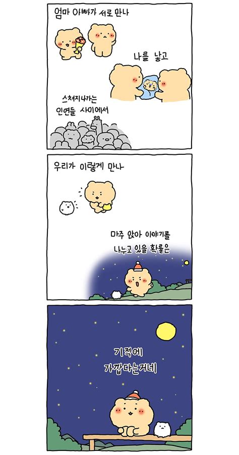 기적의 순간 망그러진 곰 Manhwa 유머 움짤 이슈 에펨코리아
