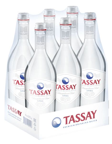 TASSAY Вода Питьевая Негазированная 750мл. 6шт - купить с доставкой по ...