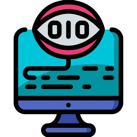 Binary Code Basic Miscellany Lineal Color Icon
