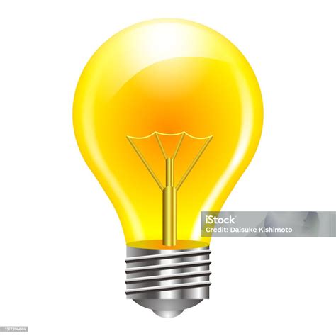 電球アイコンの図 白背景のベクターアート素材や画像を多数ご用意 白背景 電球 3d Istock