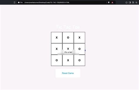 Sneha Kumari On Linkedin Internship Tictactoe Webdevelopment