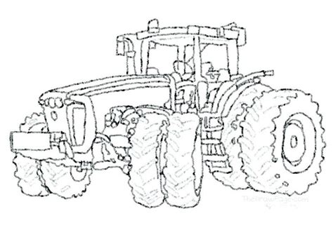 Coloring Case Ih Tractors Coloring Pages