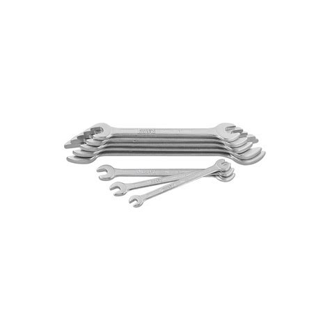 Double Open Ended Spanner Set 8 Unitec Quality Tools Ltd