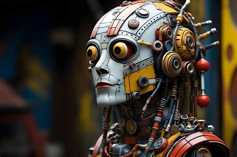 Free Ai Image Concept Humanoid Robot Design