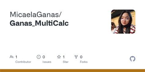 GitHub MicaelaGanas Ganas MultiCalc