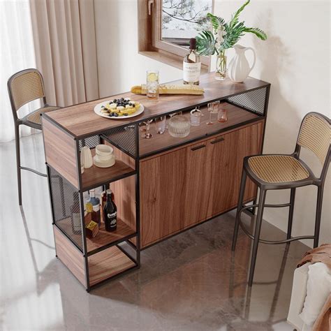 Autolock Sideboard Küchenschrank Kommode Sideboard Bartisch Esstisch