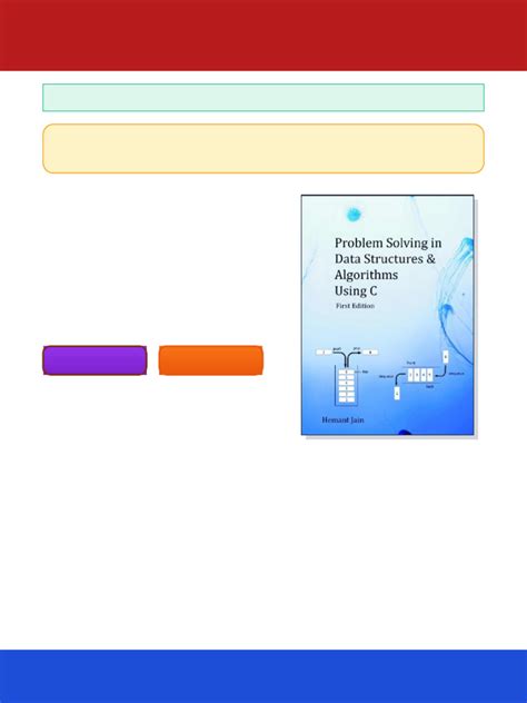 Problem Solving In Data Structures And Algorithms Using C First Edition