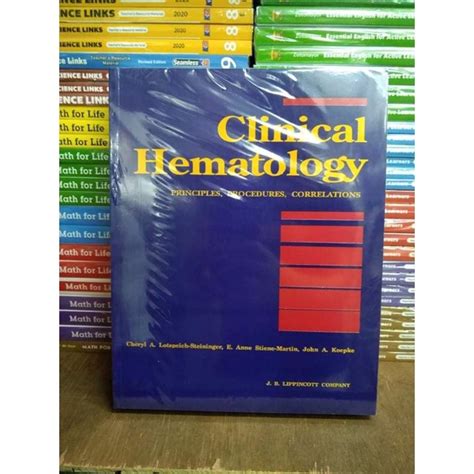 Clinical Hematology By Steininger Brandnew Shopee Philippines