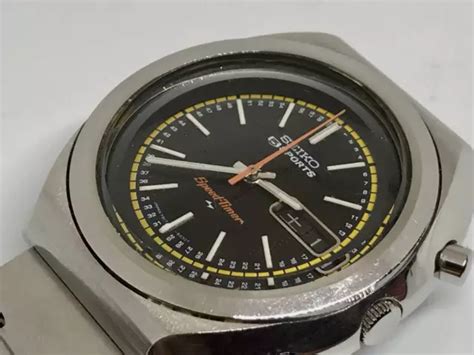 Minuterie De Vitesse Vintage Seiko 7017 6030 Avec Fonction Flyback Eur