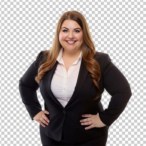 Premium Psd A Cute Cubby Businesswomen Png