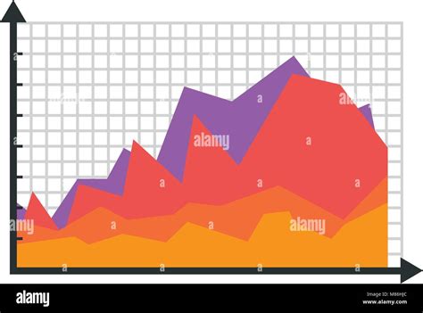 Cartesian Plane With Statistics Graphic Stock Vector Image Art Alamy