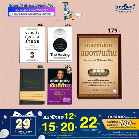 ⭐แนะนำ5หนังสือน่าอ่าน🎉🎉 จะมีเล่มไหนกันบ้างเรามาดูกันเลย👇 ความรู้สึกมั่งมีคือพลังดึงดูดความมั่ง