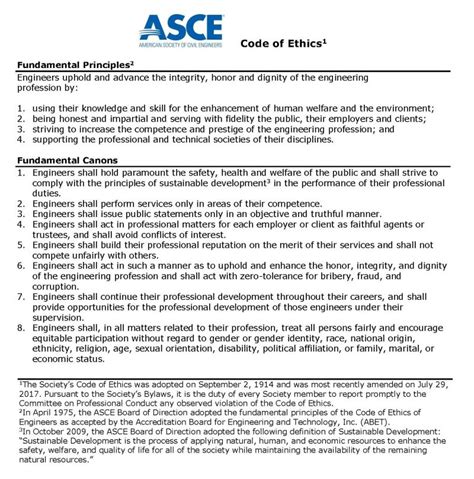 American Society Of Civil Engineers Asce Code Of Ethics Onur Gonul American Society Of Civil Engineers Asce Code Of Ethics Onur Gonul