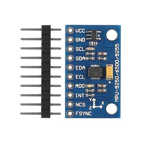 Iic I2c Spi Mpu6500 Mpu 6500 6 축 자이로스코프 가속도계 센서 모듈 핀 Gy 6500 포함 아두이노용