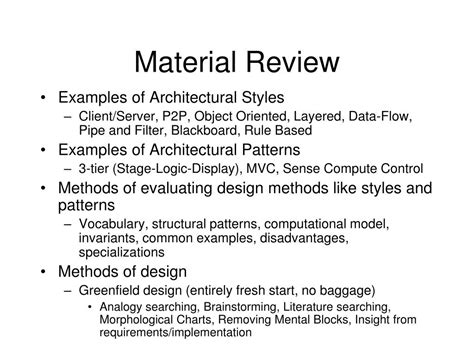 Ppt Csci 578 Software Architectures Powerpoint Presentation Free Download Id 6525354