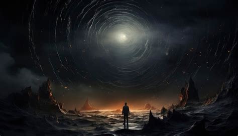 Premium Ai Image Dynamic Space Background