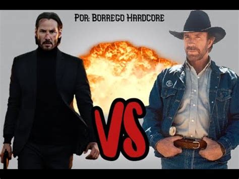 John Wick vs Chuck Norris Súper Batallas De Rap Borrego Hardcore