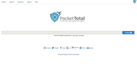 PacketTotal Analiza Los Paquetes De Red Capturados Con Este Servicio