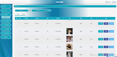 springboot毕设 企业项目管理 程序 论文 springboot企业级项目毕设 csdn博客