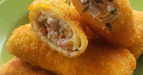 Resep Risol Isi Ragout Ayam Sayur Enak Gurih Oleh Kenya Septya Cookpad